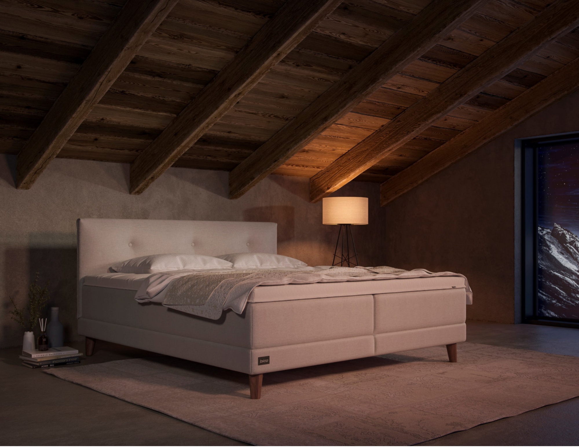 Bico BoxSpring Bett online günstig kaufen ¦ Disco Möbel